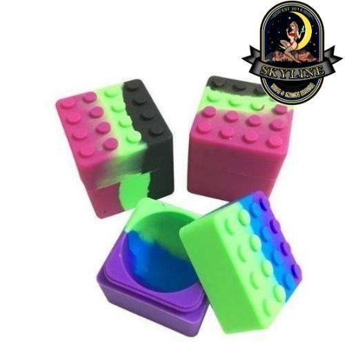 Large Lego Brick Silicon Dab Container | Skyline Vape & Smoke Lounge ...