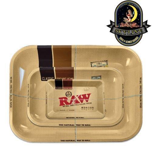 RAW Classic Rolling Trays | Skyline Vape & Smoke Lounge – Skyline Smoke ...