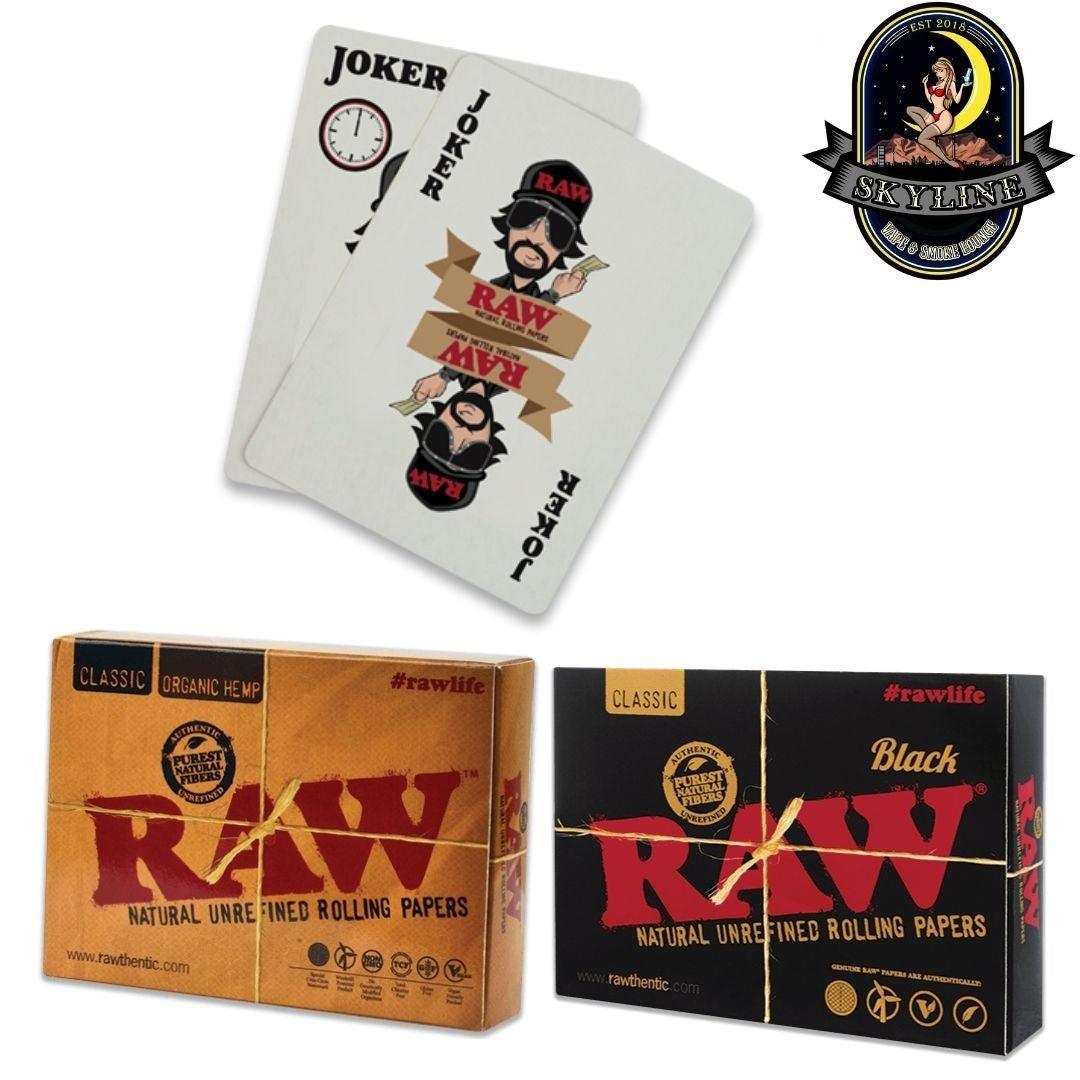 RAW Playing Cards RAW Playing Cards | Skyline Vape & Smoke Lounge ...